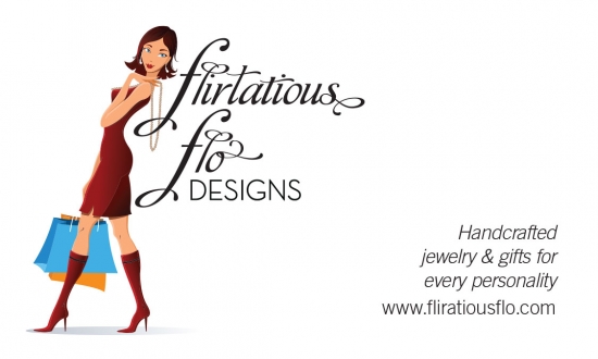 Flirtatious Flo Business Card | Maine Web Design and Maine Graphic ...